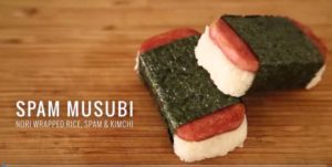 Spam Musubi with Kimchi - gif-recipes.com